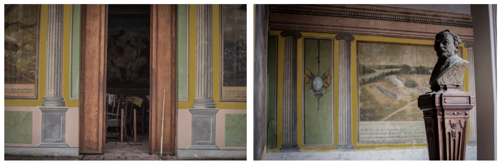 En la Casa Páez de Valencia se tapa el pasado con cemento